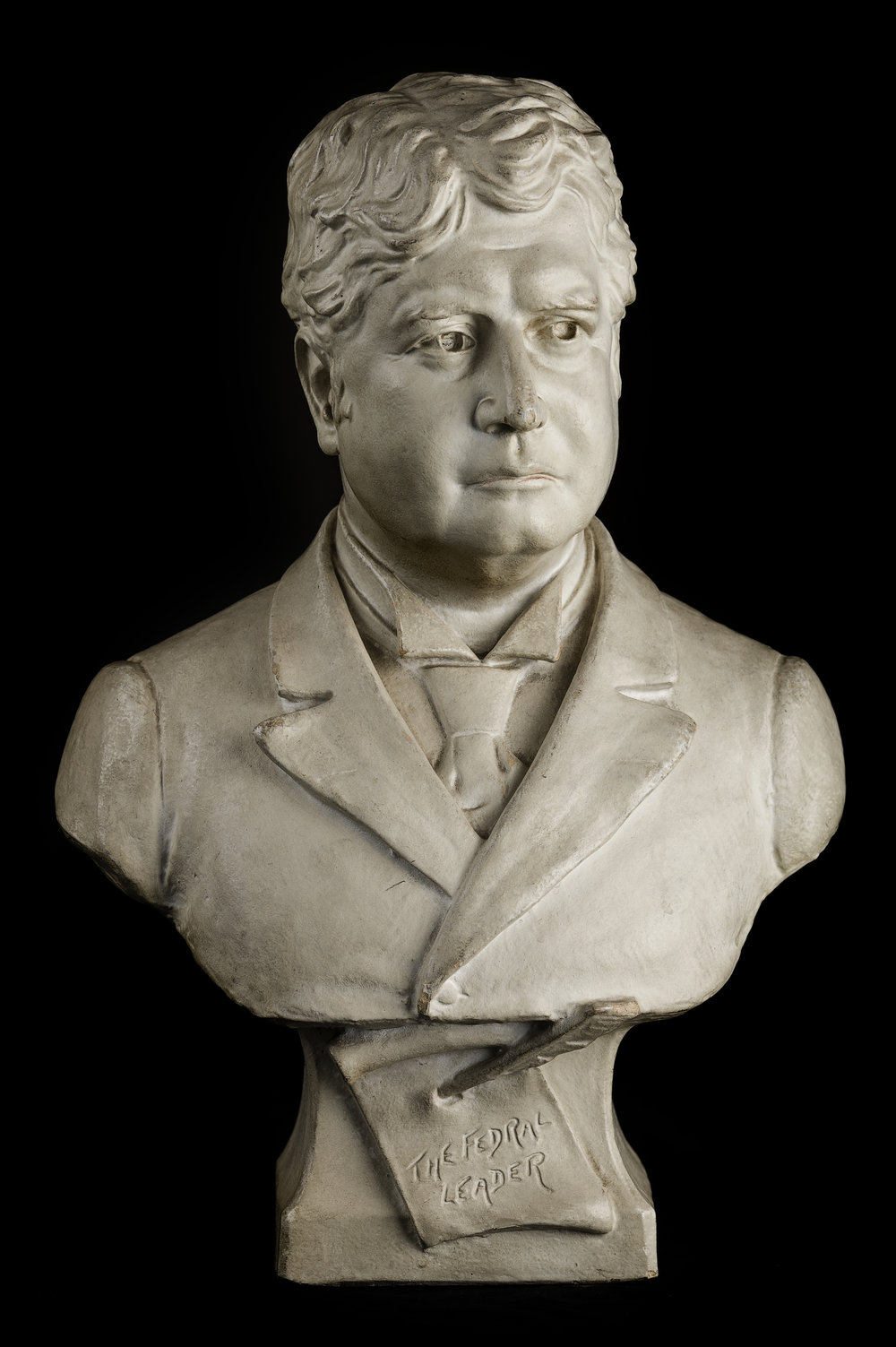The Federal leader : portrait bust of Edmund Barton | State Library of ...