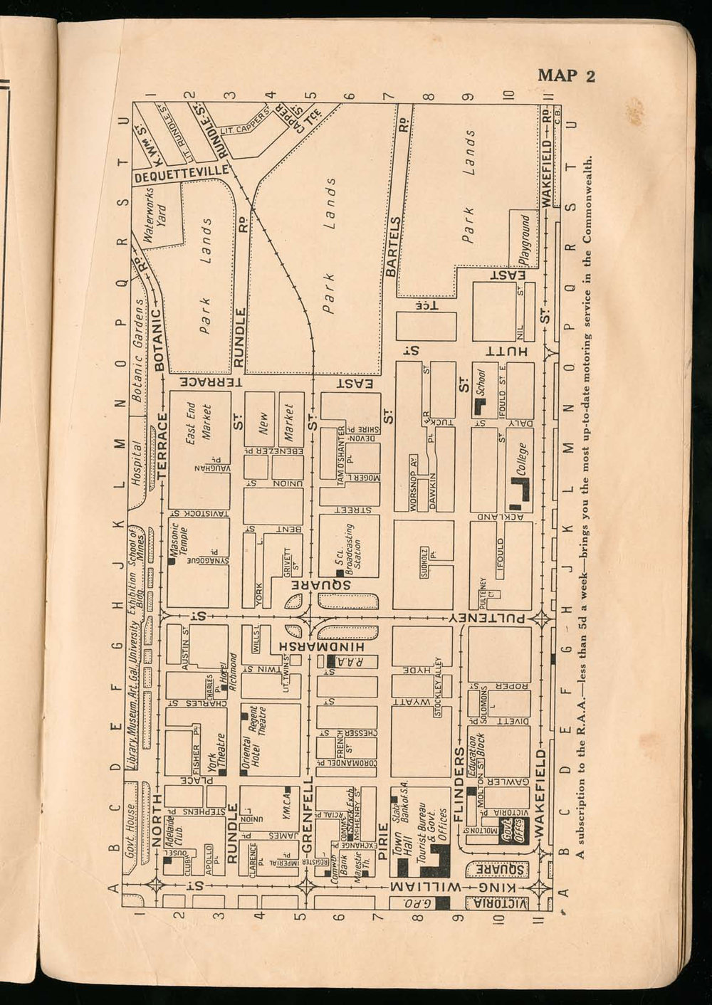 Adelaide : Gregory's street directory | State Library of South Australia