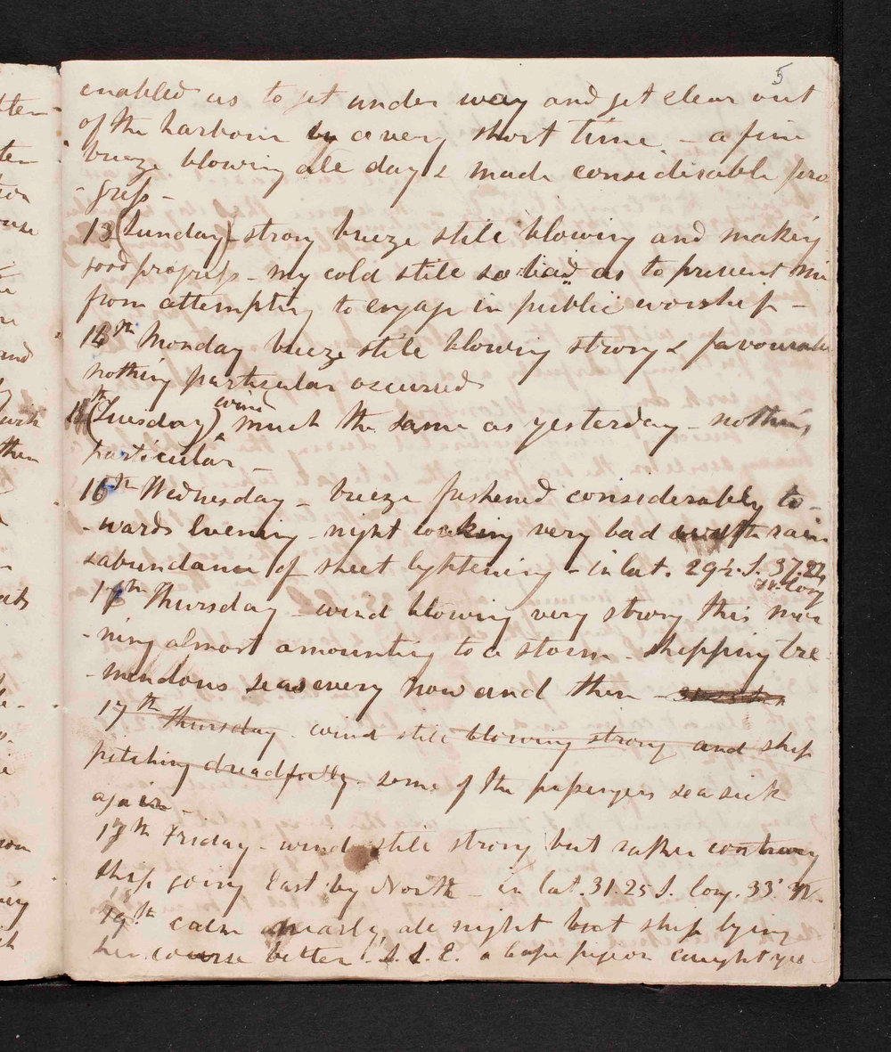 Diary of Robert Haining | State Library of South Australia