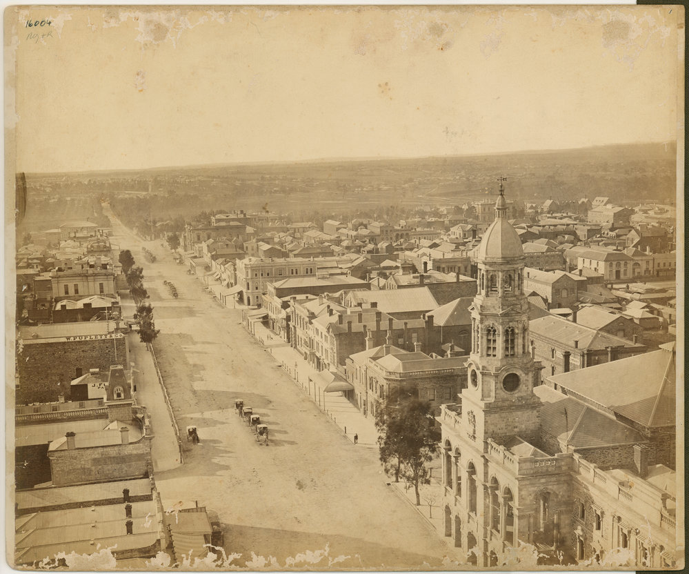 Panorama of Adelaide 1870 | State Library of South Australia