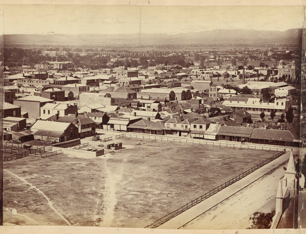 Panorama of Adelaide 1865 | State Library of South Australia