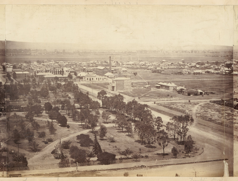 Panorama of Adelaide 1865 | State Library of South Australia